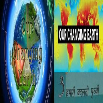 Our changing earth | PPT