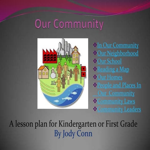 Our community by jody conn | PPTX