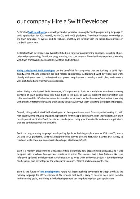 Explore the evolution of UI development with 'Why SwiftUI?' | PDF