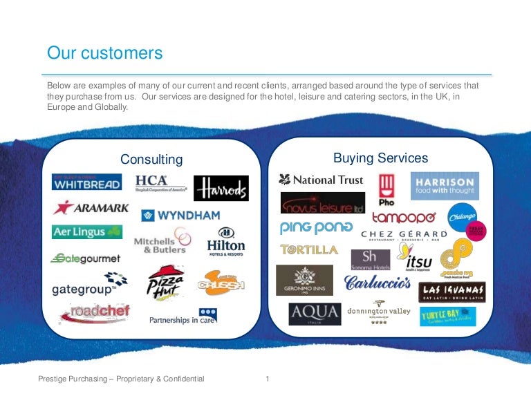 Our customers slide 29 11-12