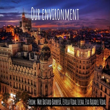 Our environment | PPT