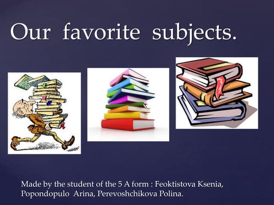 Favourite Subject | ODP | Education