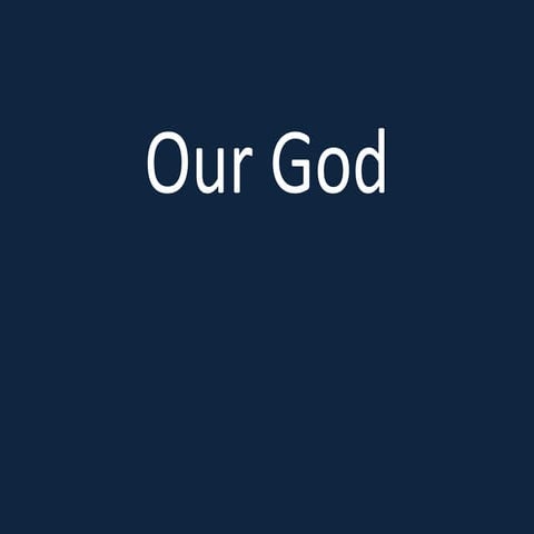 Our God | PPTX