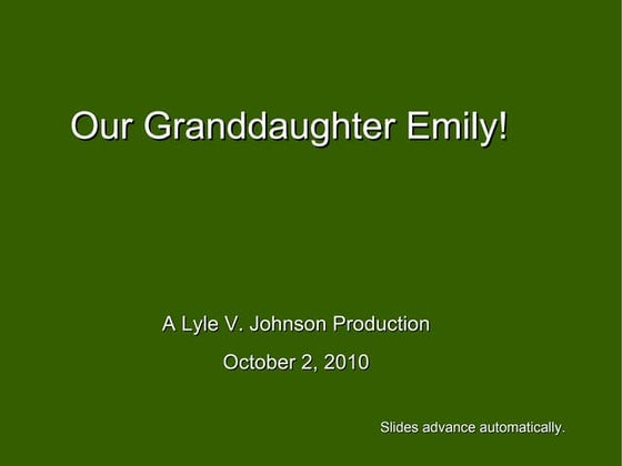 The James C. Vinson Family! | ODP