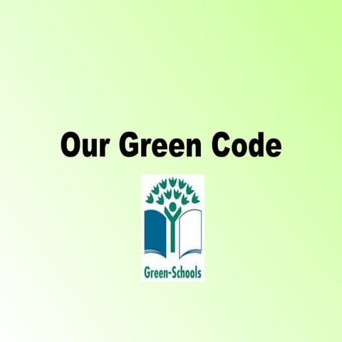 Our green code | PPT