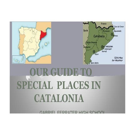 Our guide to special places in Catalonia | PDF