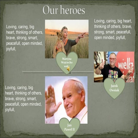 Our heroes | PPT