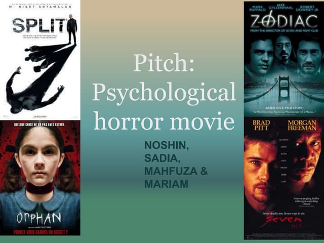 What is a horror movie | DOCX