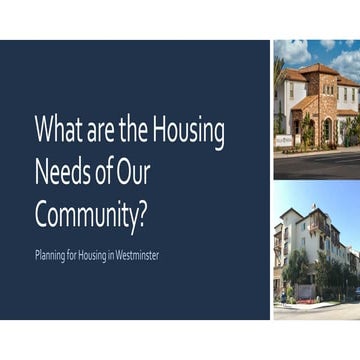 Our Housing Needs | PDF