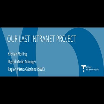 Our last intranet project | PPT
