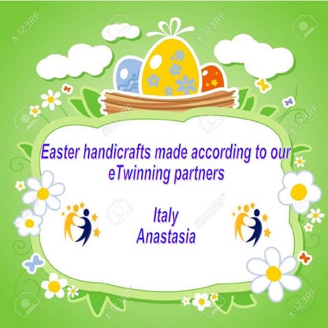 Our partners’ easter handicrafts | PPT