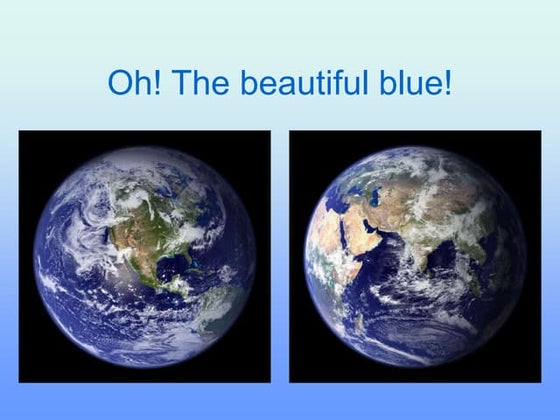 Our Planet Earth | PPT