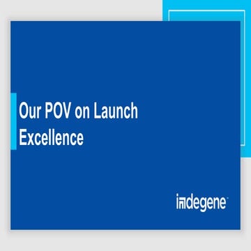 Our POV on Launch Excellence | PPTX