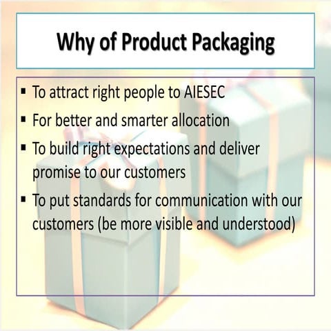Our product packaging method | PDF
