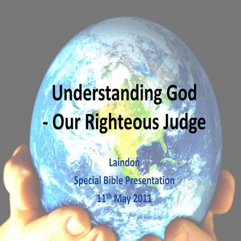 Our righteous judge | PPTX