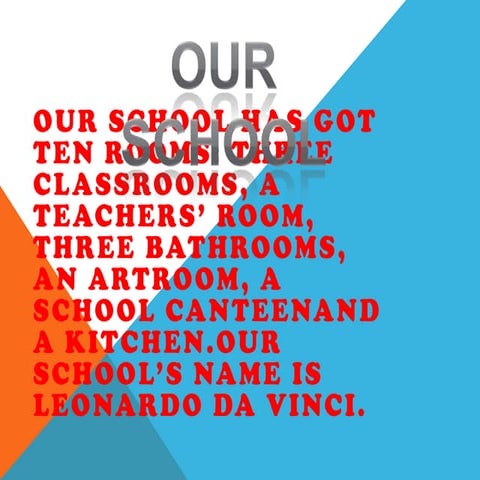 Our school description | PDF