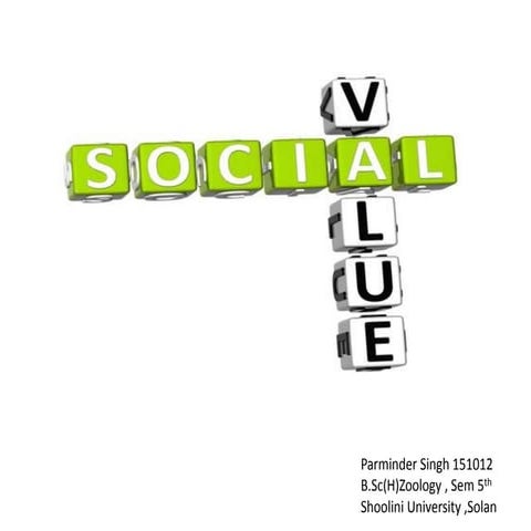 Our social values | PPTX