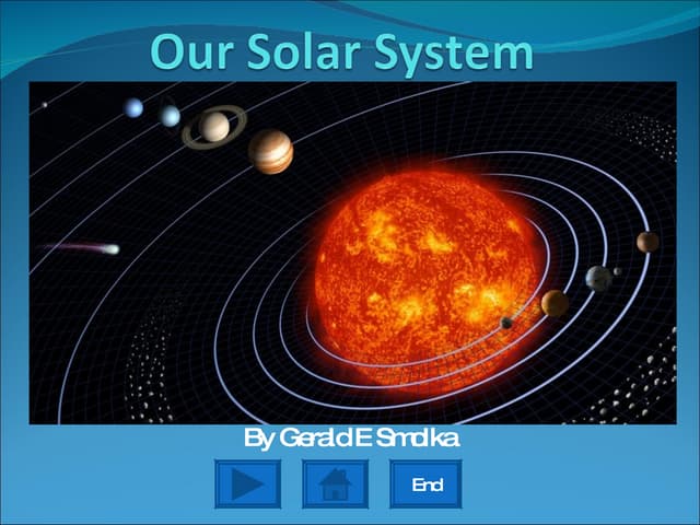 Solar system - a powerpoint presentation by Tanisha Pahwa - 5th | PPTX