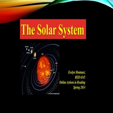 Our solar system | PPTX