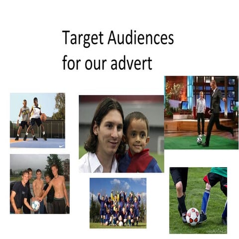 Our target audience (peaky) | PPT