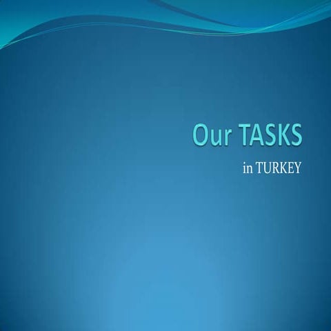 Our tasks | PPT