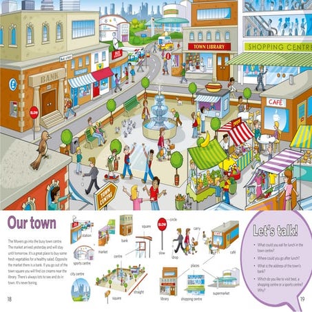Practice speaking for students - Our town.pdf