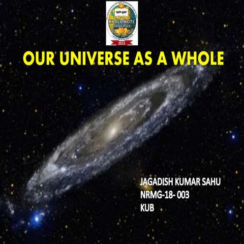 Our universe as a whole | PPTX