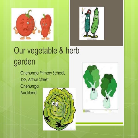 Our vegetable & fruit project | PPT