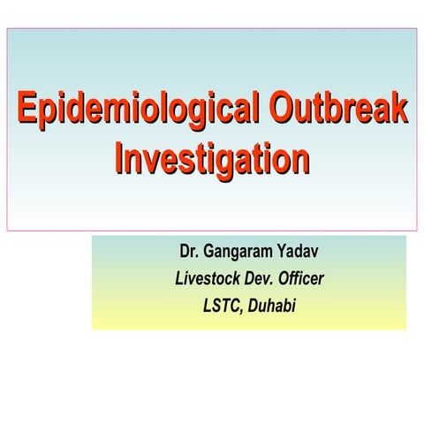 Outbreak Investigation in livestock.ppt
