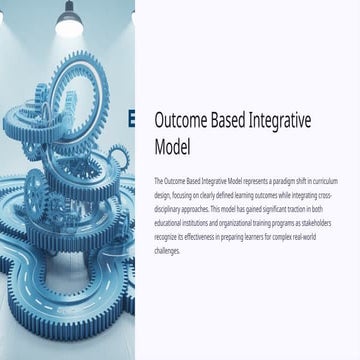 Outcome Based Integrative Model design.pptx