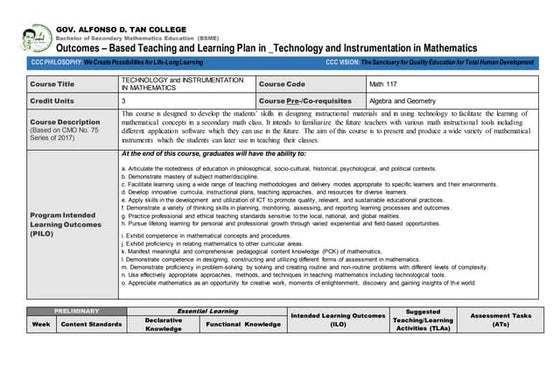 5As Method of Lesson Plan on Ssolving systems of linear equations in two variables by ...