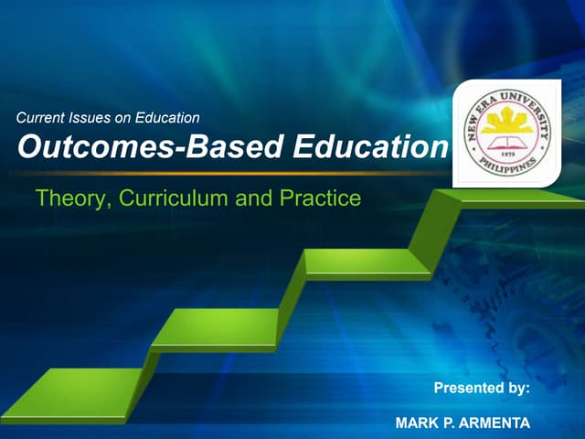 Outcomes-Based Education | PPTX