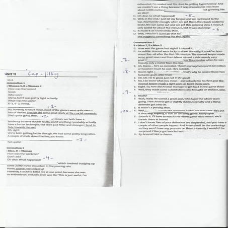 Outcomes unit 11 list 2 | PDF