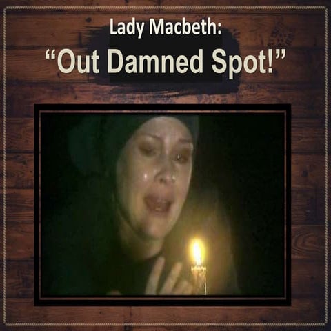 Out Damned Spot! | PPTX