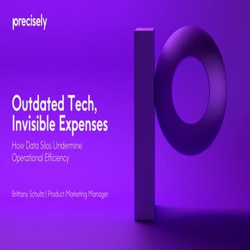 Outdated Tech, Invisible Expenses – How Data Silos Undermine ...