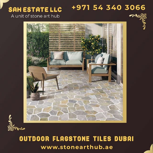 Outdoor Flagstone Tiles Dubai - ☎ +971 54 340 3066 | PDF