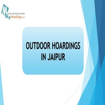 Outdoor hoardings in Jaipur.pptx