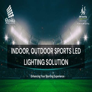 Outdoor led lights | PPTX
