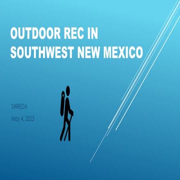 Outdoor Rec in Southwest New Mexico | PDF