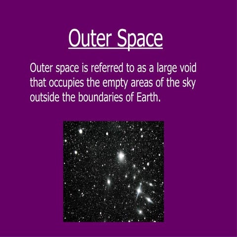 outer space | PPT