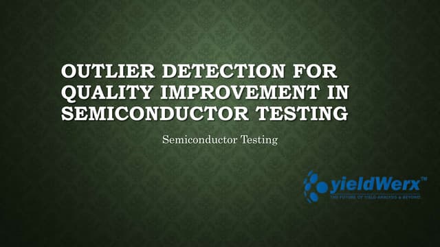 The Dynamic Part Average Test How It's Used in Semiconductor Testing ...