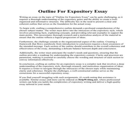 Outline For Expository Essay.pdf