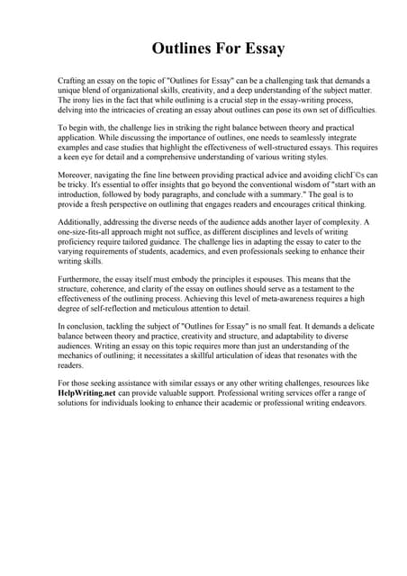 Examples Of An Essay Outline.pdf