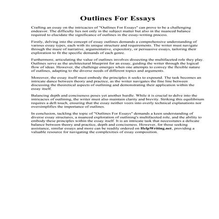 Outlines For Essays.pdf