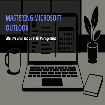 Introduction to Microsoft Outlook | PDF
