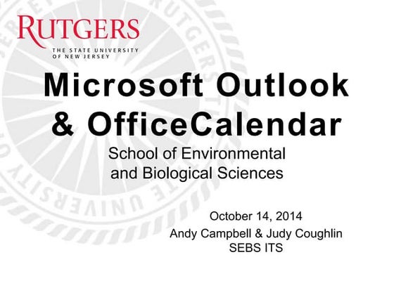 Introduction to Microsoft Outlook | PDF