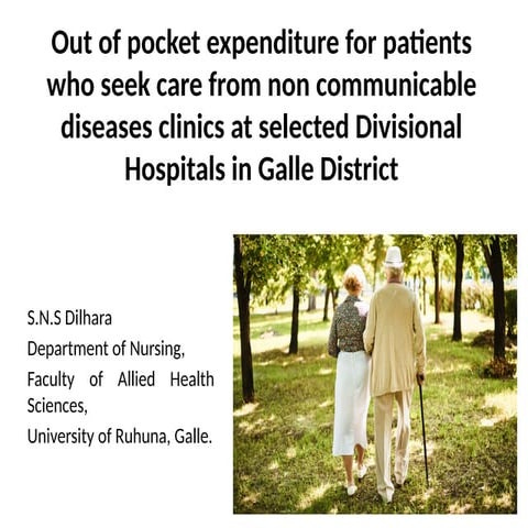 Out of pocket expenditure for patients who seek.pptx