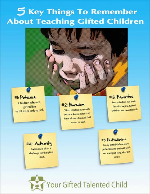 Characteristics Of Gifted Children | PDF