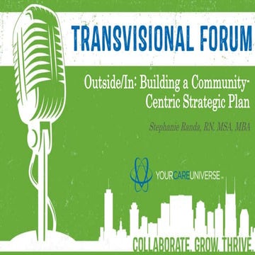 Outside/In: Building a Community-Centric Strategic Plan | PPT