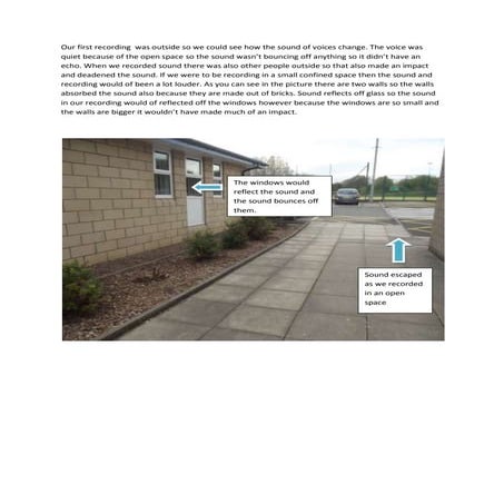 Outside acoustics analysis | PDF